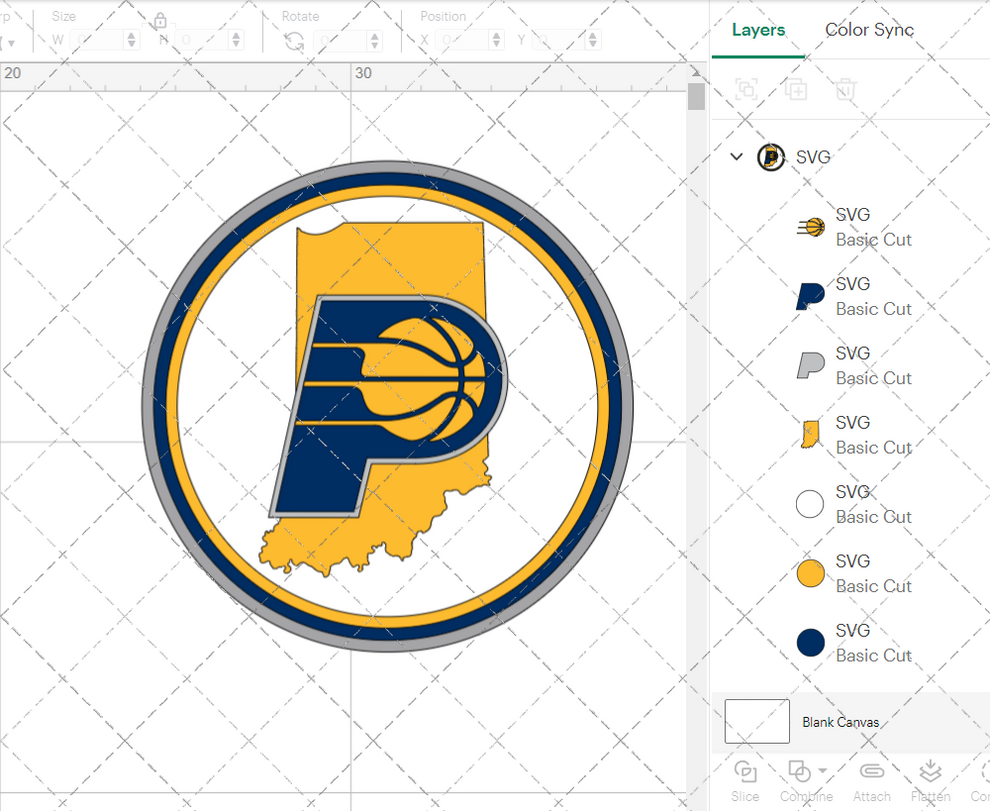 Indiana Pacers Concept 2017 003, Svg, Dxf, Eps, Png - SvgShopArt