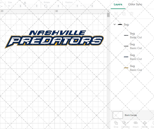 Nashville Predators Wordmark 1998, Svg, Dxf, Eps, Png - SvgShopArt
