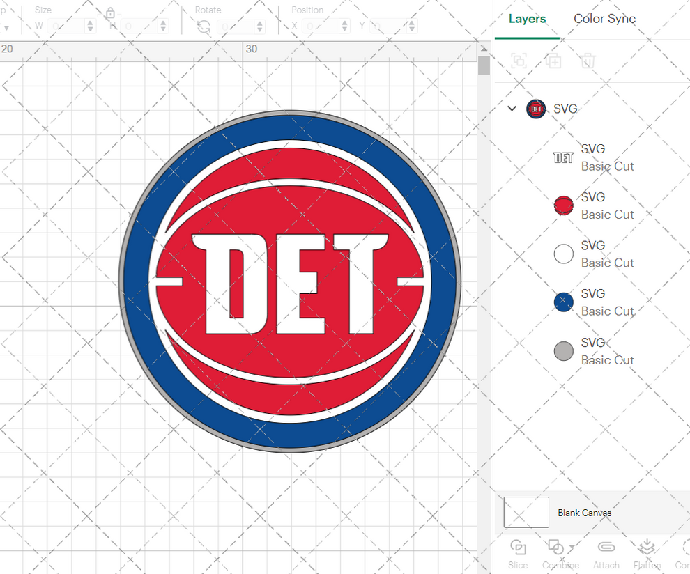 Detroit Pistons Alternate 2017 003, Svg, Dxf, Eps, Png - SvgShopArt