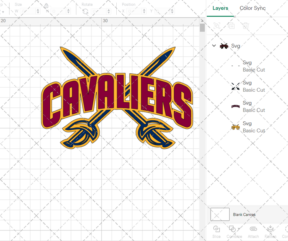 Cleveland Cavaliers Alternate 2010 004, Svg, Dxf, Eps, Png - SvgShopArt