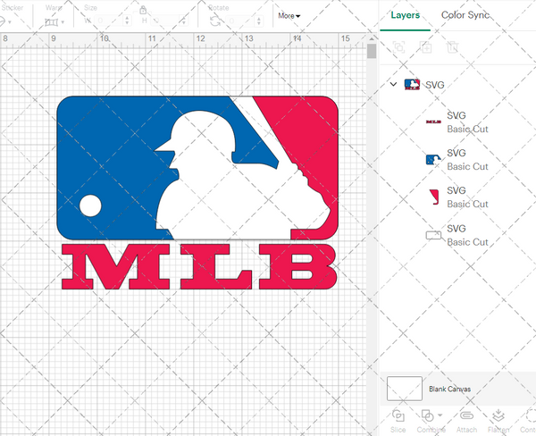 MLB Logo Alternate 1969 002, Svg, Dxf, Eps, Png - SvgShopArt