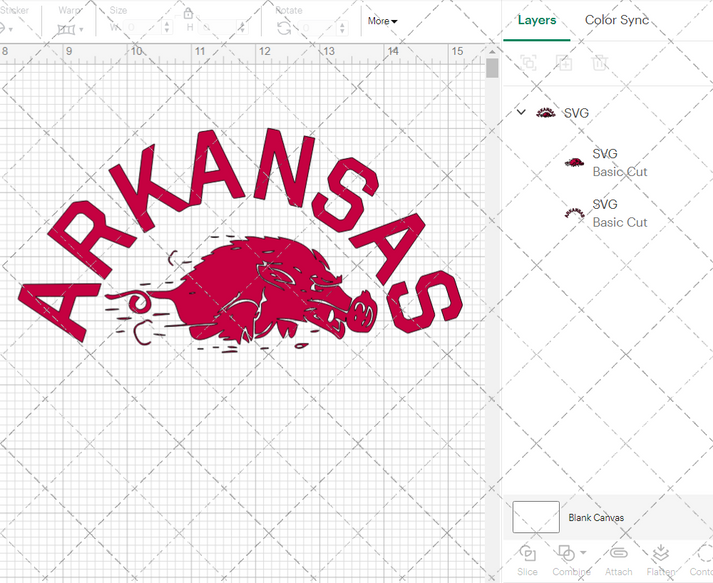 Arkansas Razorbacks Alternate 1947, Svg, Dxf, Eps, Png - SvgShopArt