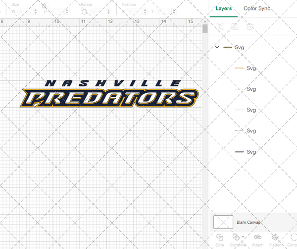 Nashville Predators Wordmark 2019, Svg, Dxf, Eps, Png - SvgShopArt