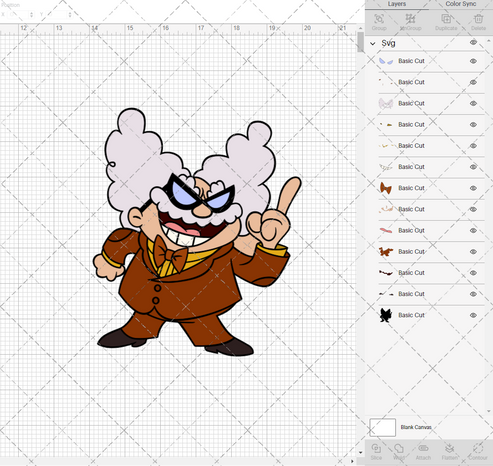 Tippy Tinkletrousers - Captain Underpants, Svg, Dxf, Eps, Png - SvgShopArt