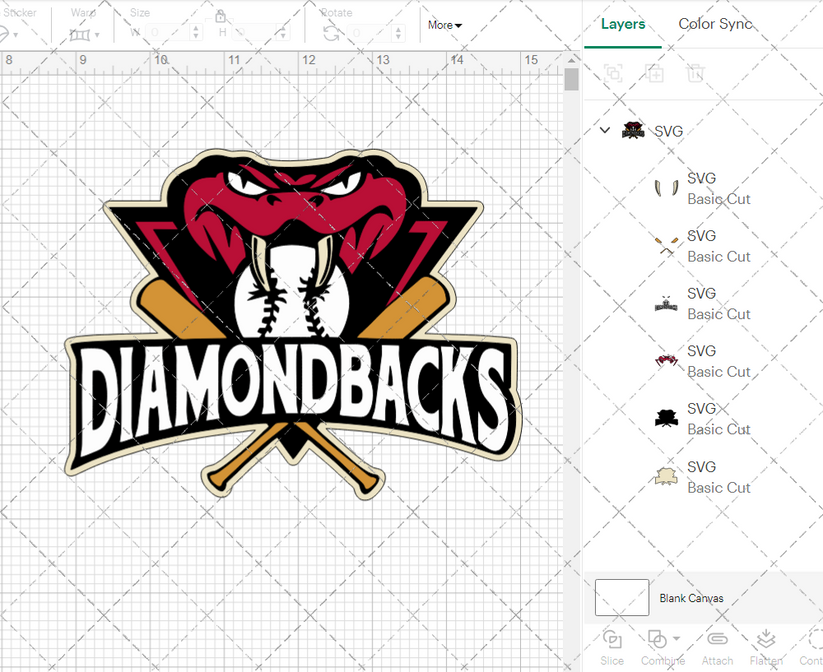 Arizona Diamondbacks Concept 2016 002, Svg, Dxf, Eps, Png - SvgShopArt