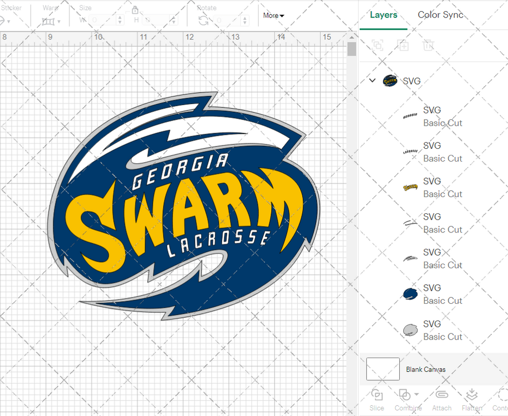 Georgia Swarm 2015, Svg, Dxf, Eps, Png - SvgShopArt