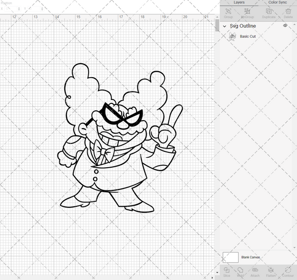 Tippy Tinkletrousers - Captain Underpants, Svg, Dxf, Eps, Png - SvgShopArt