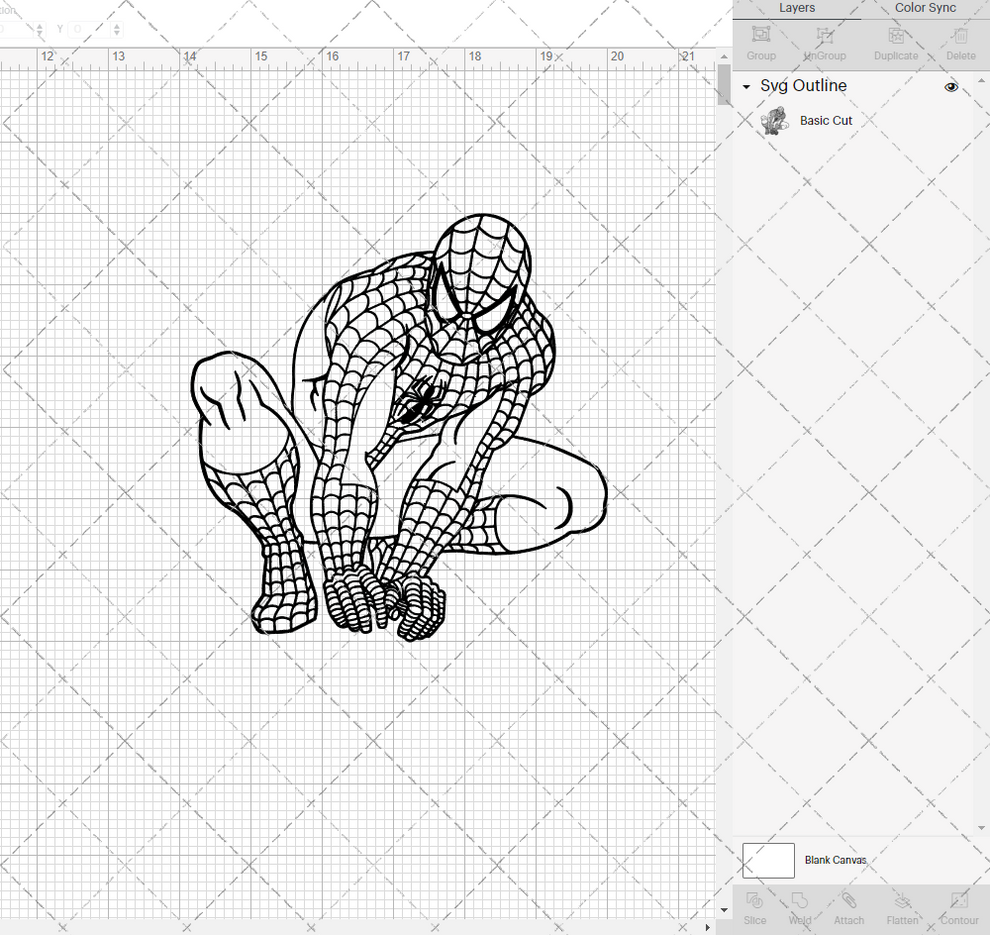 Spider-Man 003, Svg, Dxf, Eps, Png - SvgShopArt