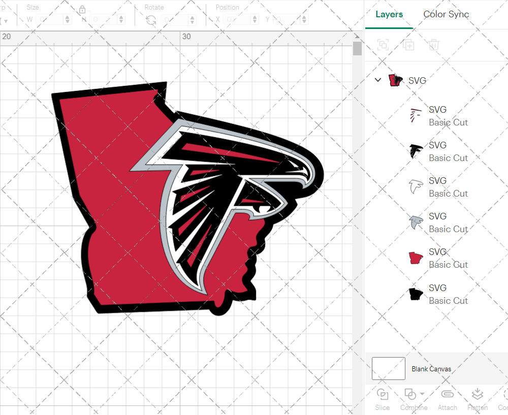 Atlanta Falcons Concept 2003 005, Svg, Dxf, Eps, Png - SvgShopArt