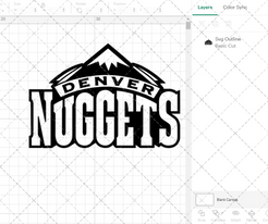 Denver Nuggets 2008, Svg, Dxf, Eps, Png - SvgShopArt