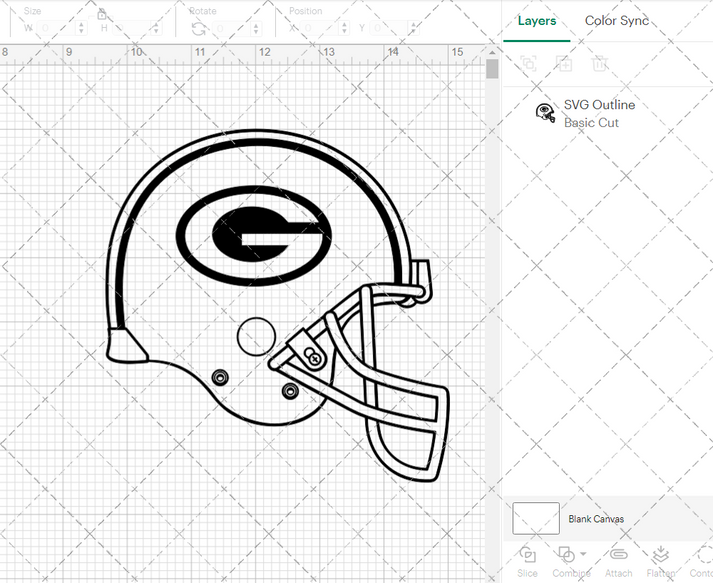 Green Bay Packers Helmet 2006, Svg, Dxf, Eps, Png - SvgShopArt