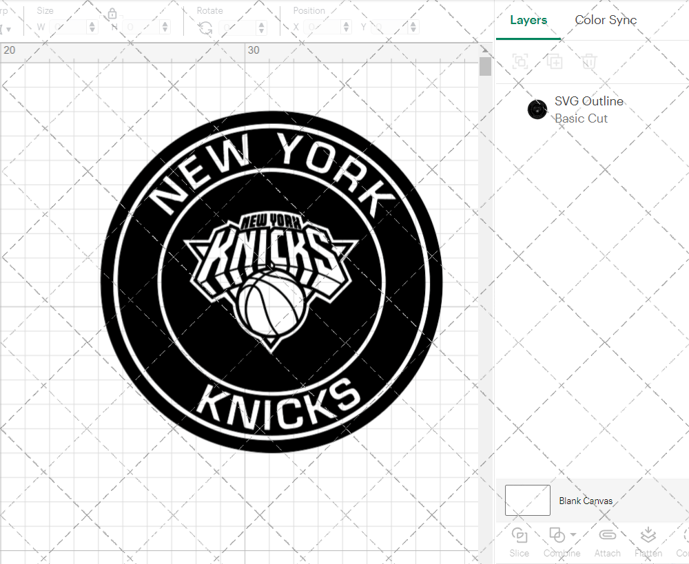 New York Knicks Circle 2011 002, Svg, Dxf, Eps, Png - SvgShopArt