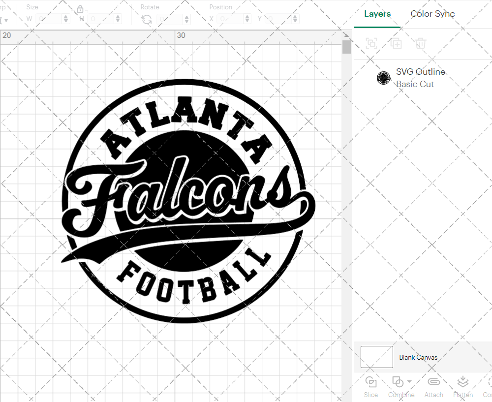 Atlanta Falcons Circle 2003 004, Svg, Dxf, Eps, Png - SvgShopArt