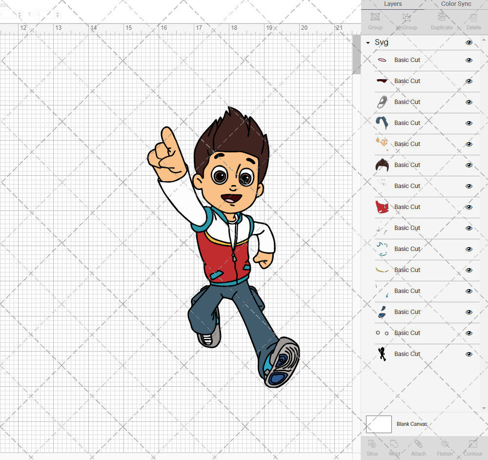 Ryder - Paw Patrol 002, Svg, Dxf, Eps, Png - SvgShopArt