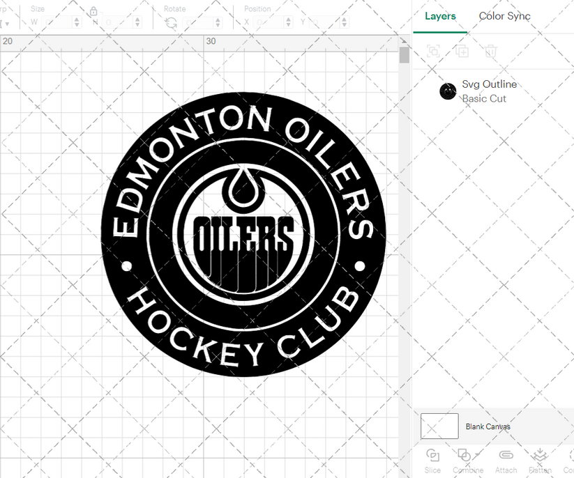 Edmonton Oilers Circle 2017 002, Svg, Dxf, Eps, Png - SvgShopArt