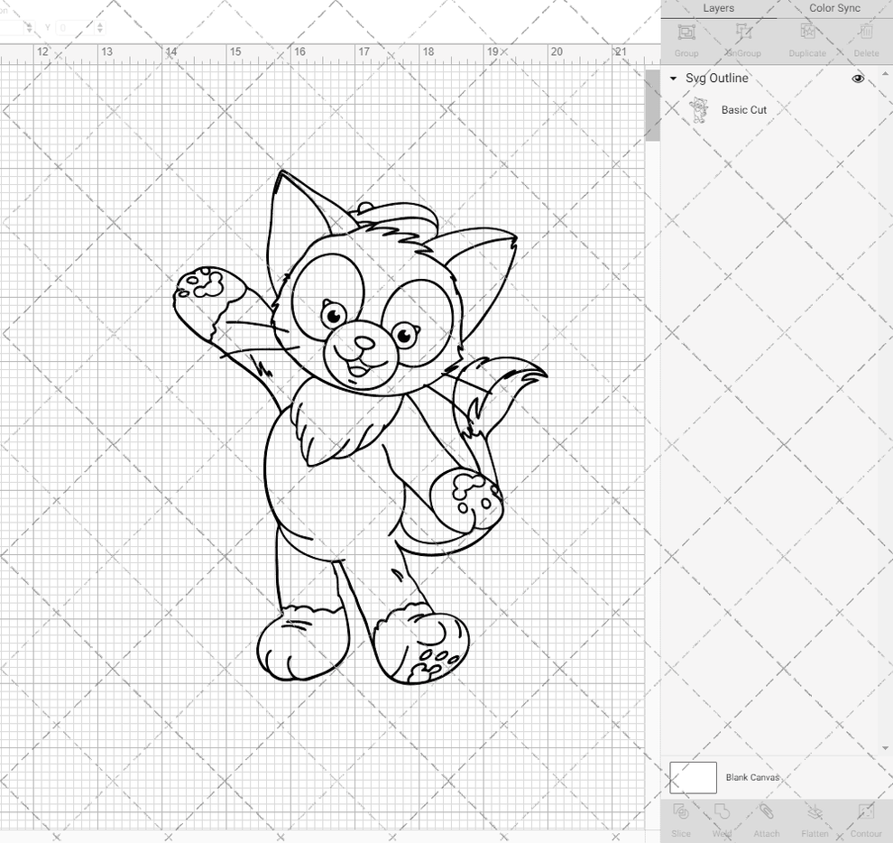 Gelatoni - Duffy and Friends, Svg, Dxf, Eps, Png - SvgShopArt