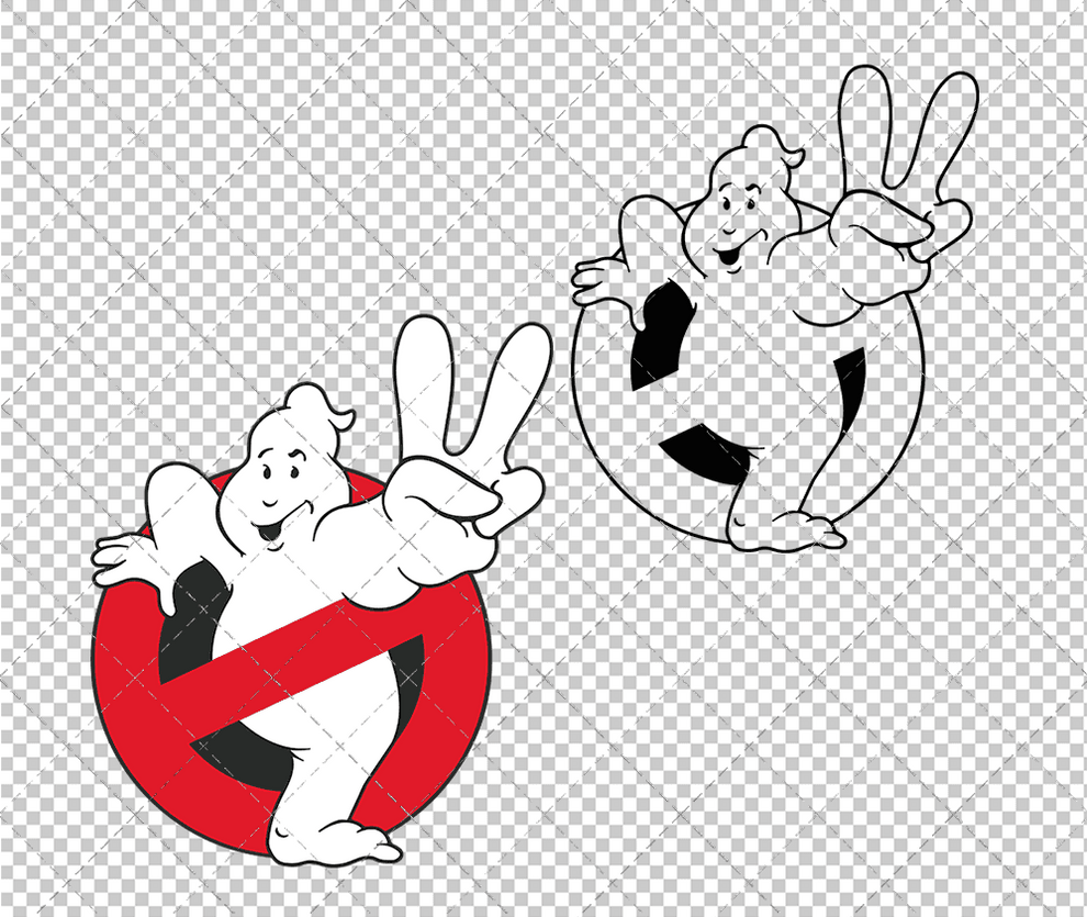 Ghostbusters 2 Logo, Svg, Dxf, Eps, Png - SvgShopArt
