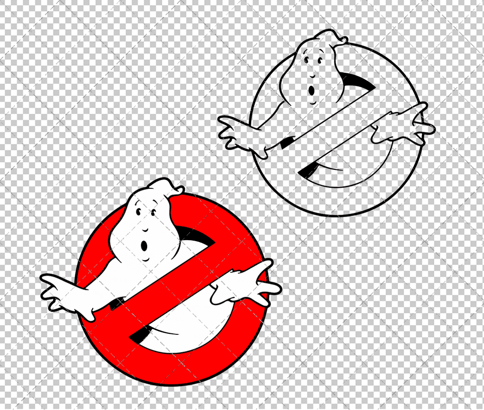 Ghostbusters Logo, Svg, Dxf, Eps, Png - SvgShopArt