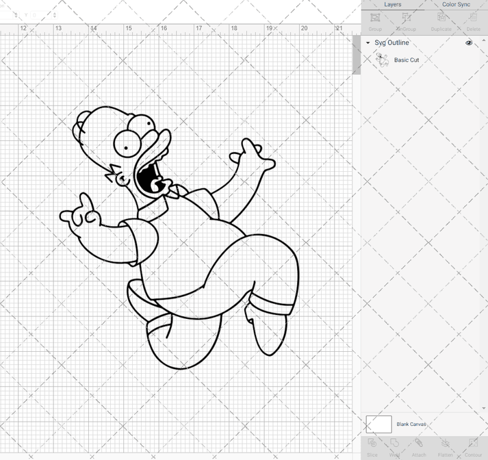 Gomer Simpson - The Simpsons, Svg, Dxf, Eps, Png - SvgShopArt