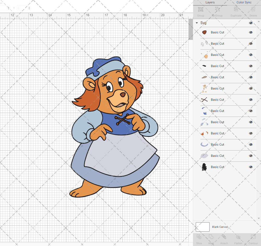 Grammi Gummi - Gummi Bears, Svg, Dxf, Eps, Png - SvgShopArt