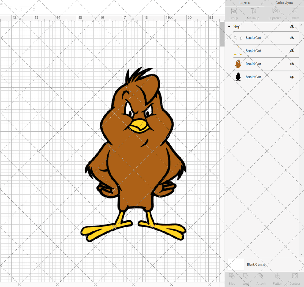 Henery Hawk - Looney Tunes, Svg, Dxf, Eps, Png - SvgShopArt