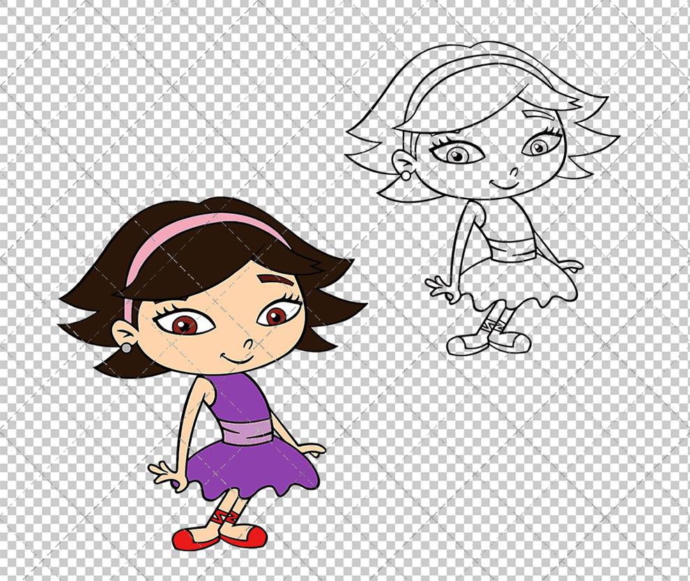 June - Little Einsteins, Svg, Dxf, Eps, Png - SvgShopArt