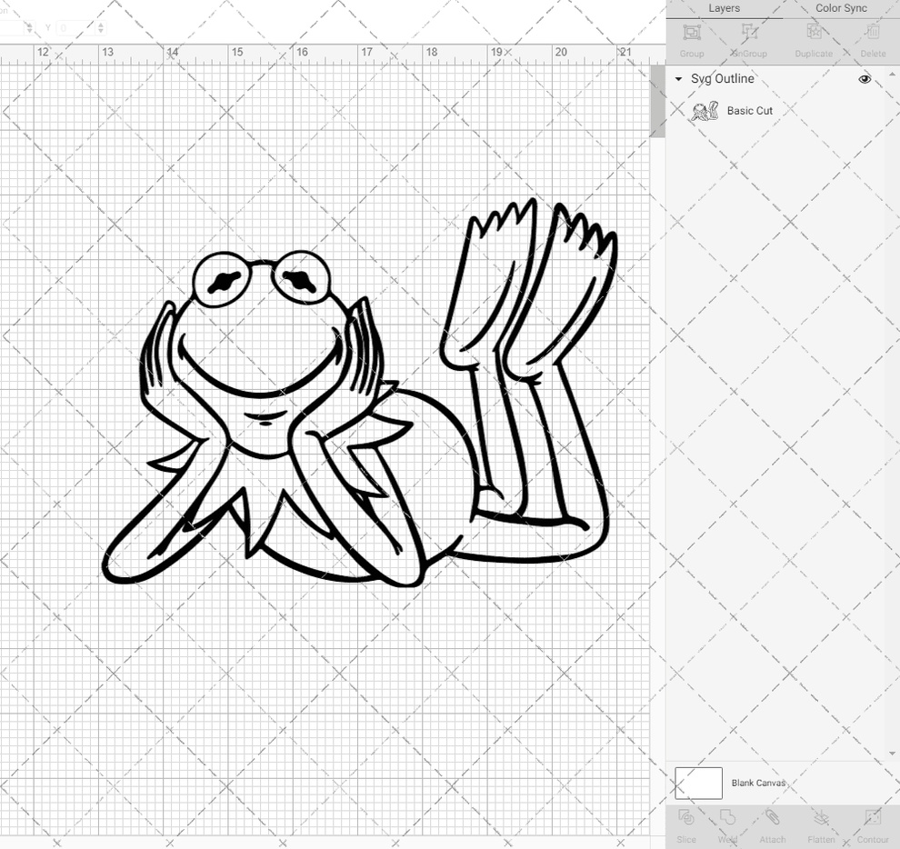 Kermit The Frog - The Muppets, Svg, Dxf, Eps, Png - SvgShopArt
