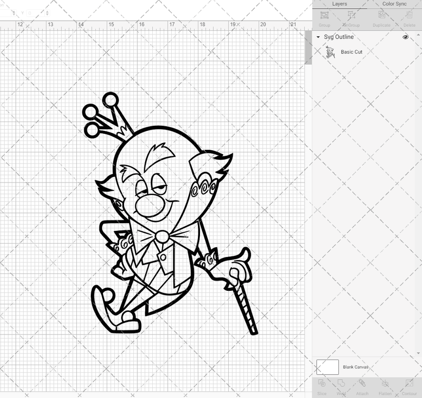 King Candy - Wreck-It Ralph, Svg, Dxf, Eps, Png - SvgShopArt