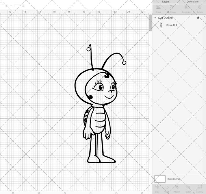 Lara - Maya the Bee, Svg, Dxf, Eps, Png - SvgShopArt