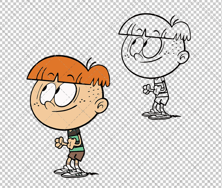 Liam - The Loud House, Svg, Dxf, Eps, Png - SvgShopArt