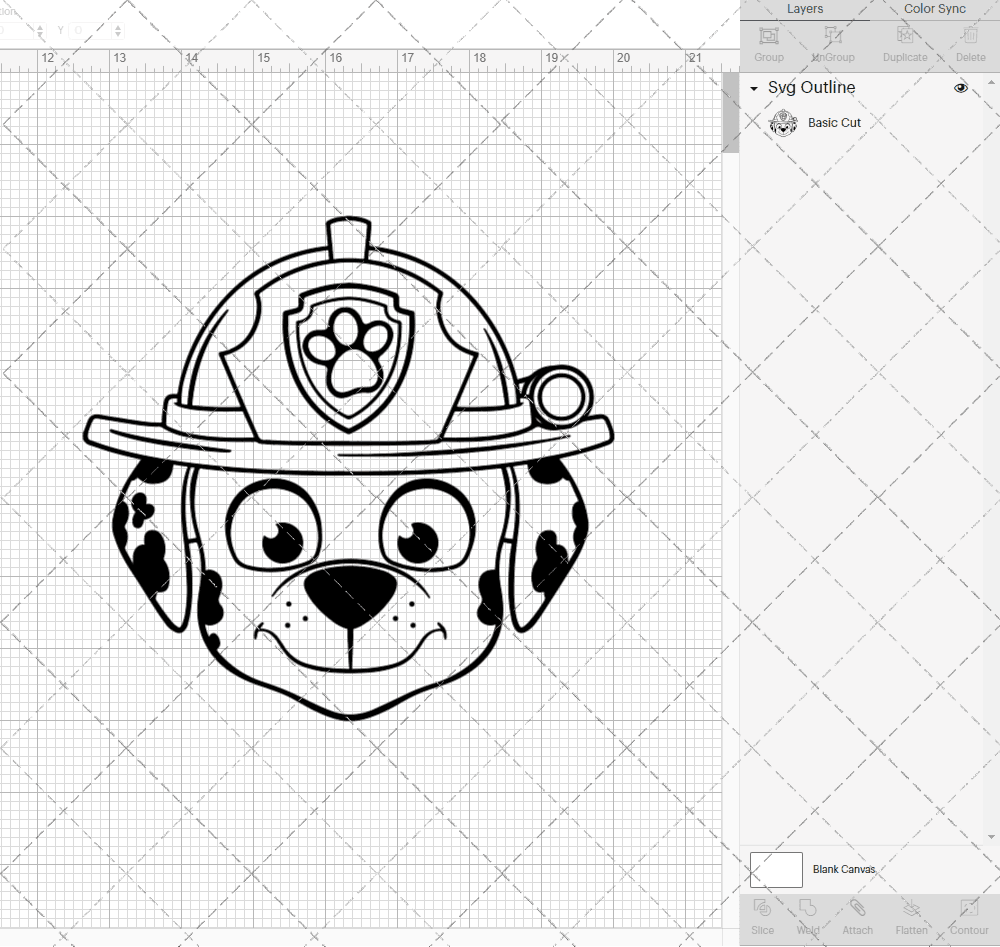 Marshall - Paw Patrol, Svg, Dxf, Eps, Png - SvgShopArt