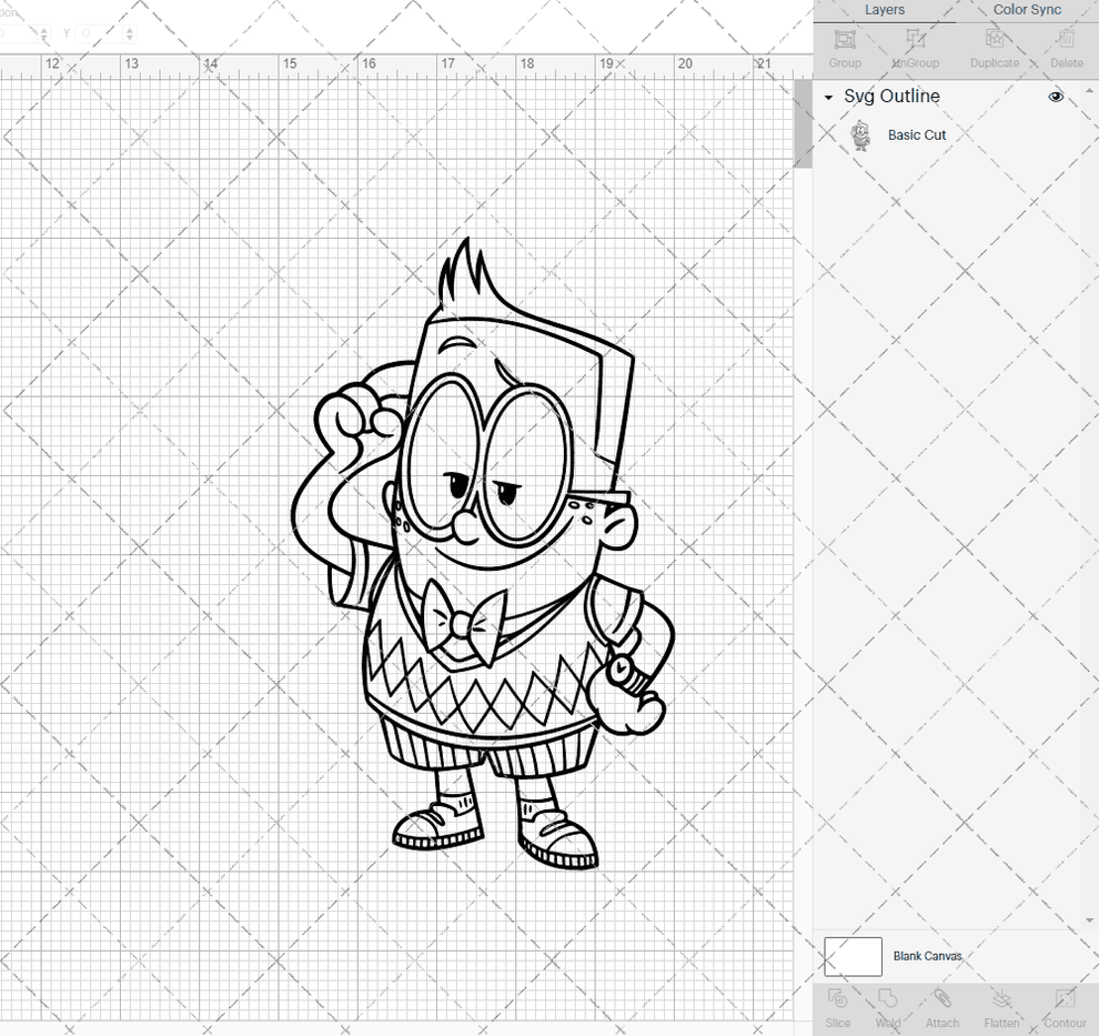 Melvin Sneedly - Captain Underpants, Svg, Dxf, Eps, Png - SvgShopArt
