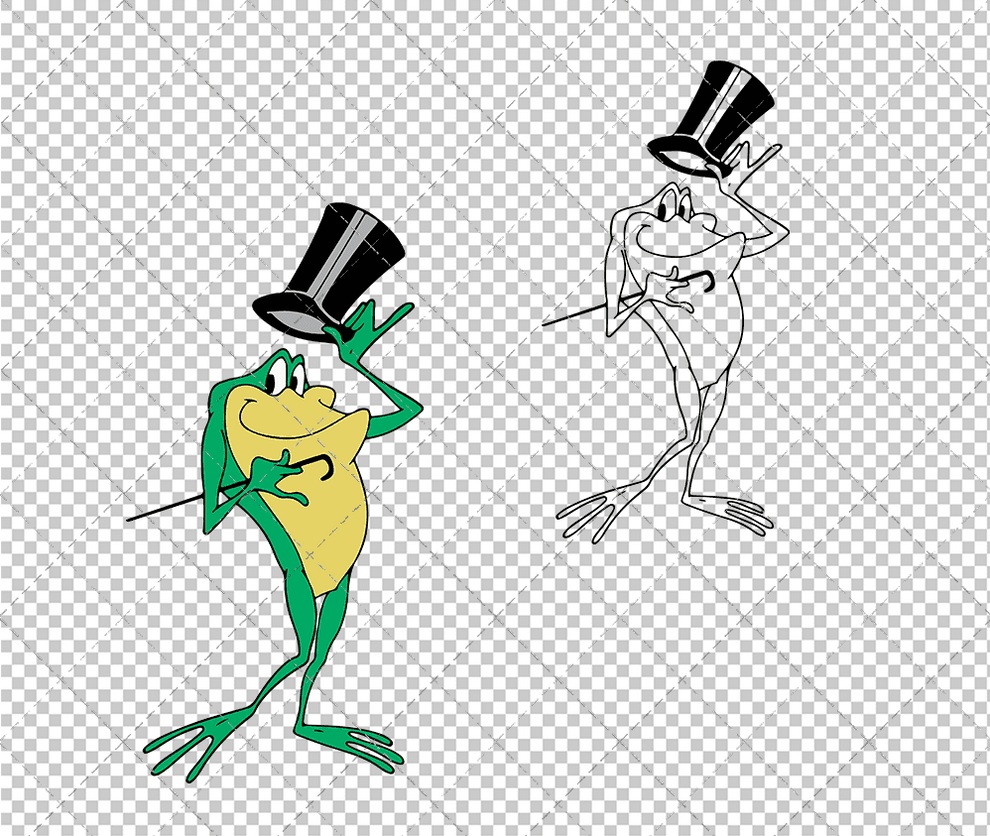 Michigan J. Frog - Looney Tunes, Svg, Dxf, Eps, Png - SvgShopArt