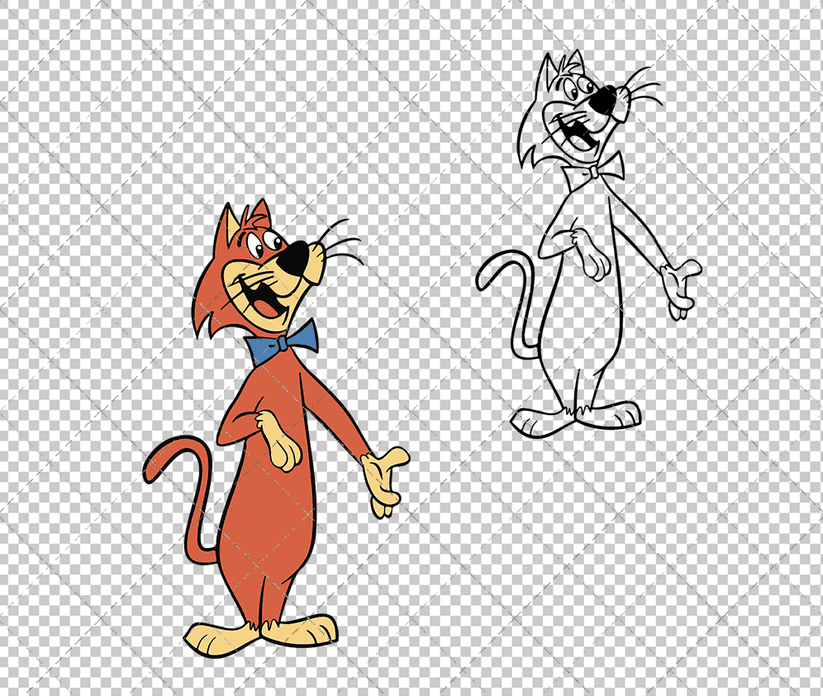 Mr Jinks, Svg, Dxf, Eps, Png - SvgShopArt