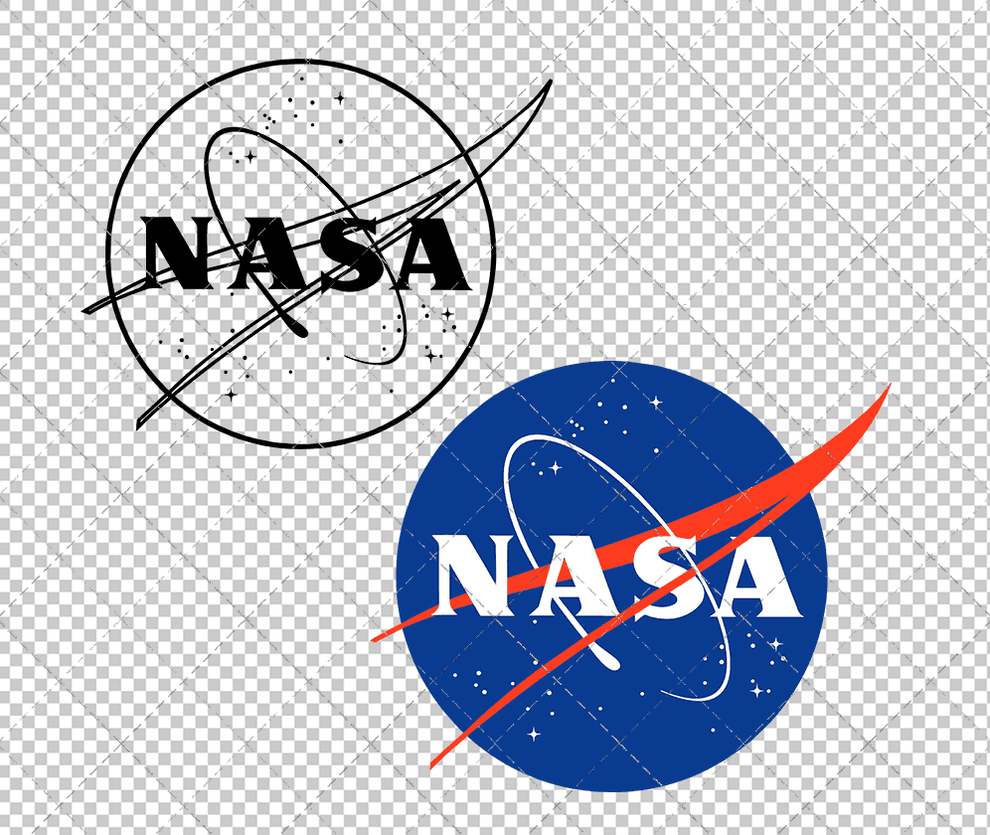 NASA Logo, Svg, Dxf, Eps, Png - SvgShopArt