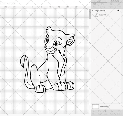 Nala - The Lion King, Svg, Dxf, Eps, Png - SvgShopArt