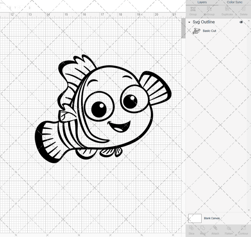 Nemo - Finding Nemo 002, Svg, Dxf, Eps, Png - SvgShopArt