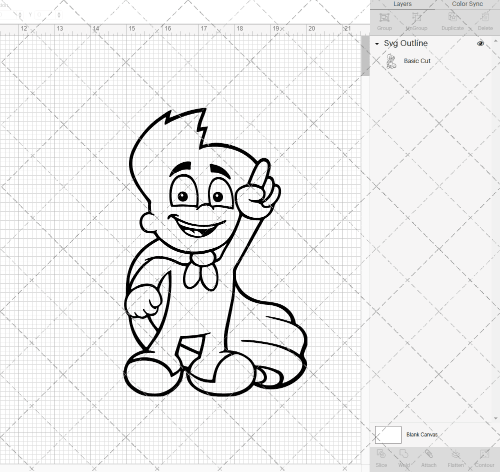 Pajama Sam, Svg, Dxf, Eps, Png - SvgShopArt