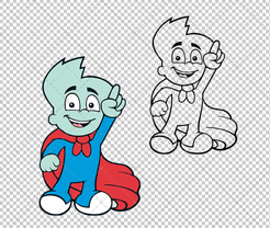 Pajama Sam, Svg, Dxf, Eps, Png - SvgShopArt