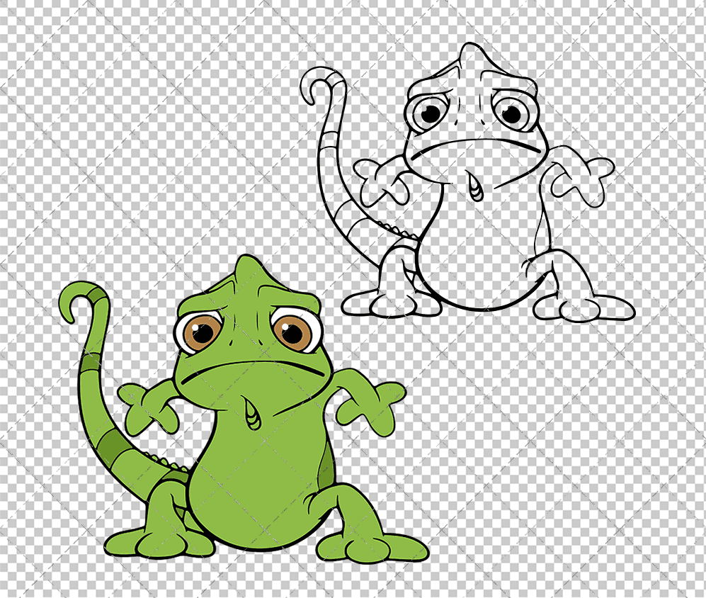 Pascal - Tangled 002, Svg, Dxf, Eps, Png - SvgShopArt