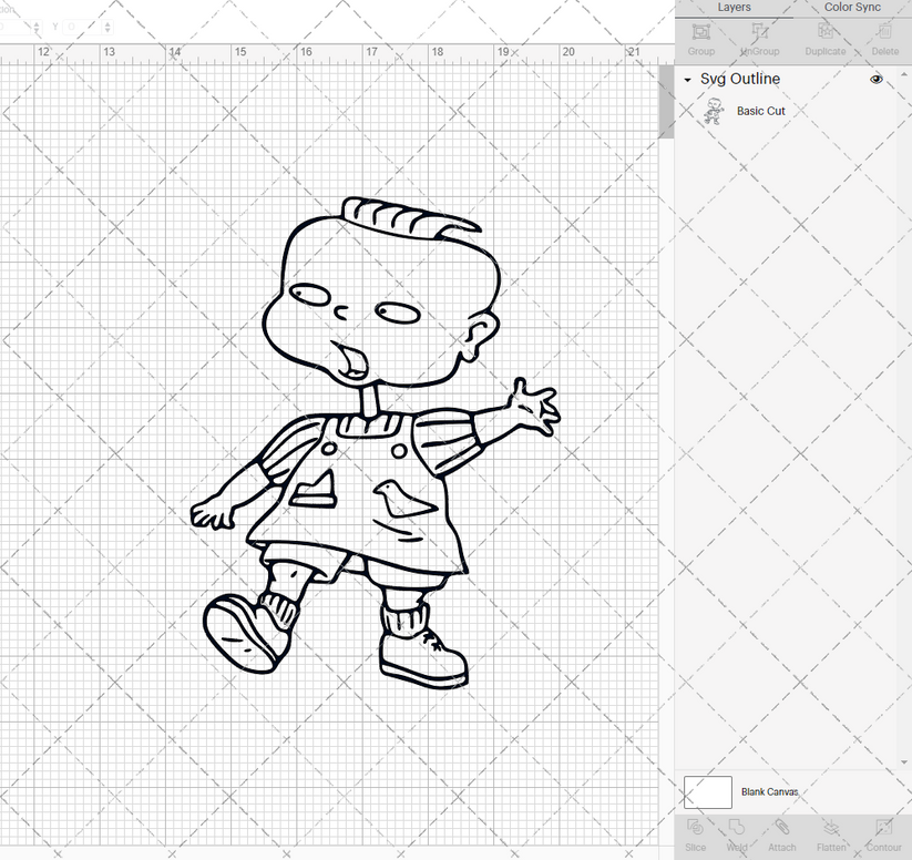 Phil DeVille - Rugrats, Svg, Dxf, Eps, Png - SvgShopArt