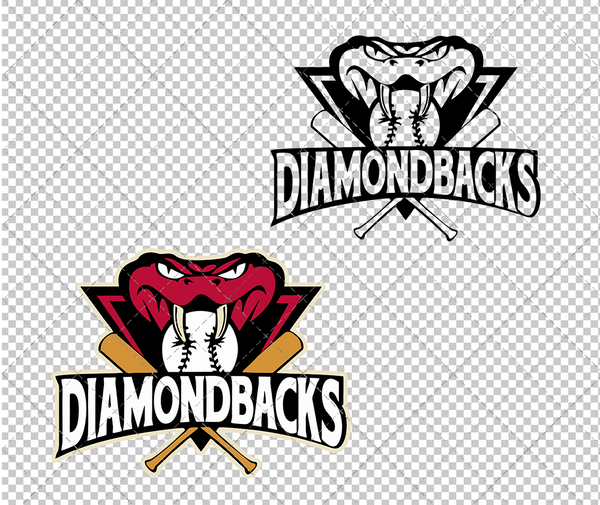 Arizona Diamondbacks Concept 2016 002, Svg, Dxf, Eps, Png - SvgShopArt