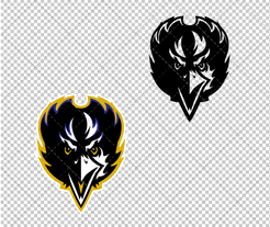 Baltimore Ravens Alternate 1996 002, Svg, Dxf, Eps, Png – SvgShopArt