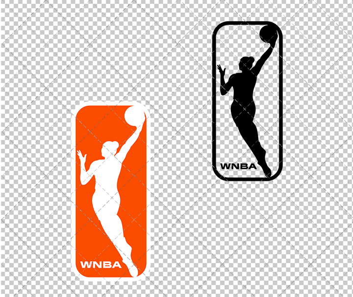 WNBA Logo Svg, Dxf, Eps, Png – SvgShopArt