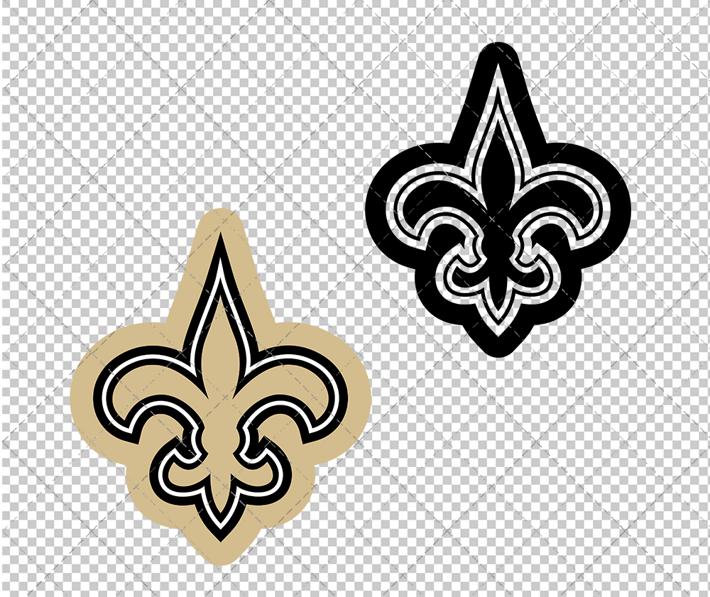 New Orleans Saints Concept 2012 002, Svg, Dxf, Eps, Png - SvgShopArt