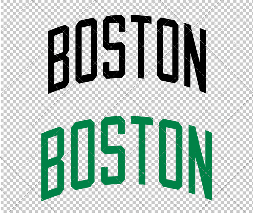 Boston Celtics Jersey 2014, Svg, Dxf, Eps, Png - SvgShopArt