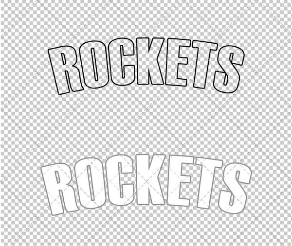 Houston Rockets Jersey 2019 003, Svg, Dxf, Eps, Png - SvgShopArt