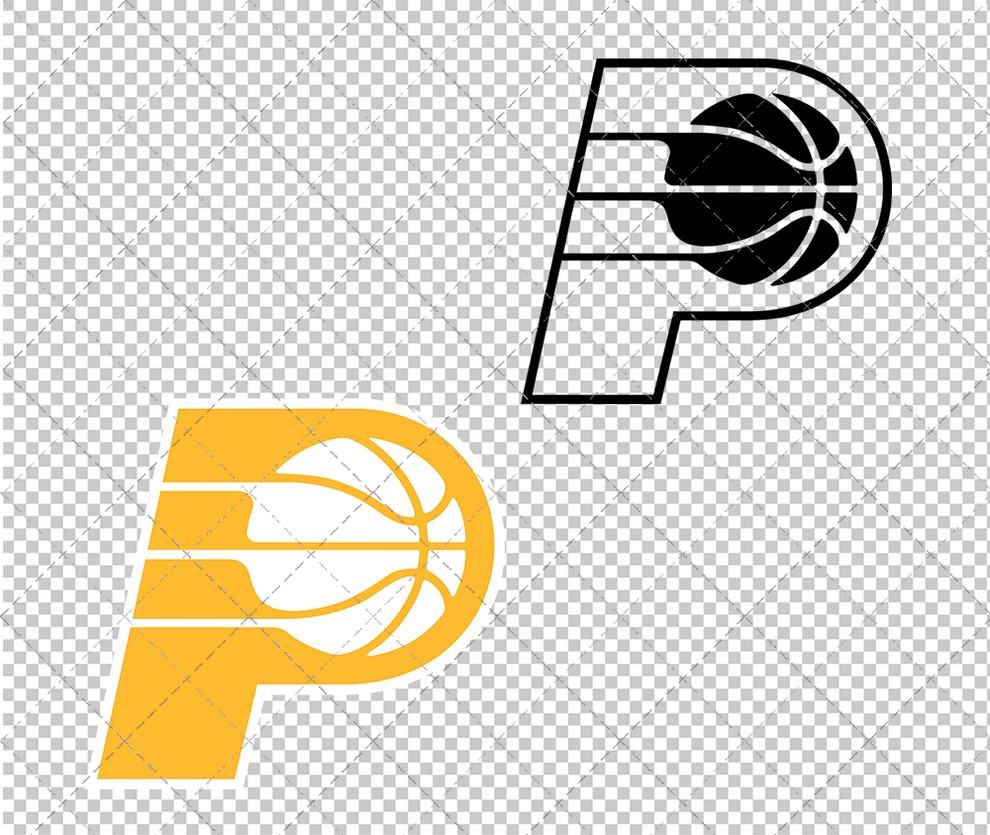 Indiana Pacers Concept 2005 003, Svg, Dxf, Eps, Png - SvgShopArt