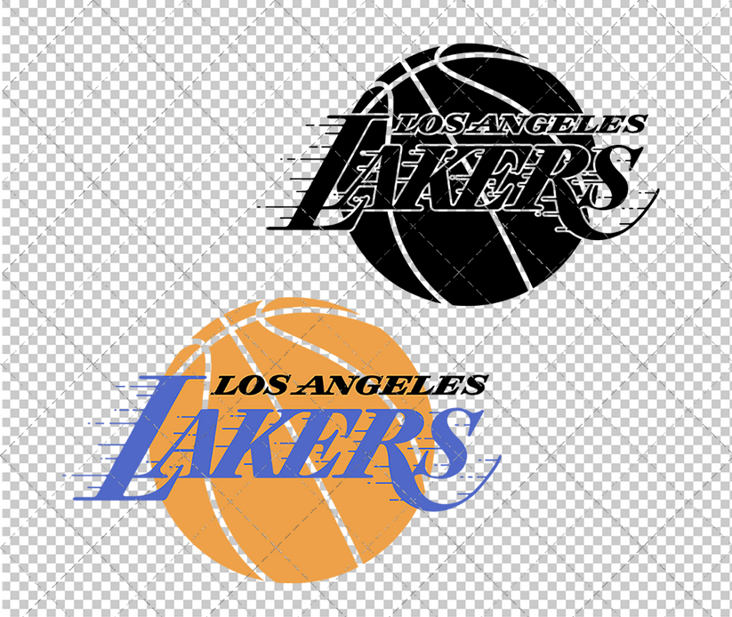 Los Angeles Lakers 1965, Svg, Dxf, Eps, Png - SvgShopArt