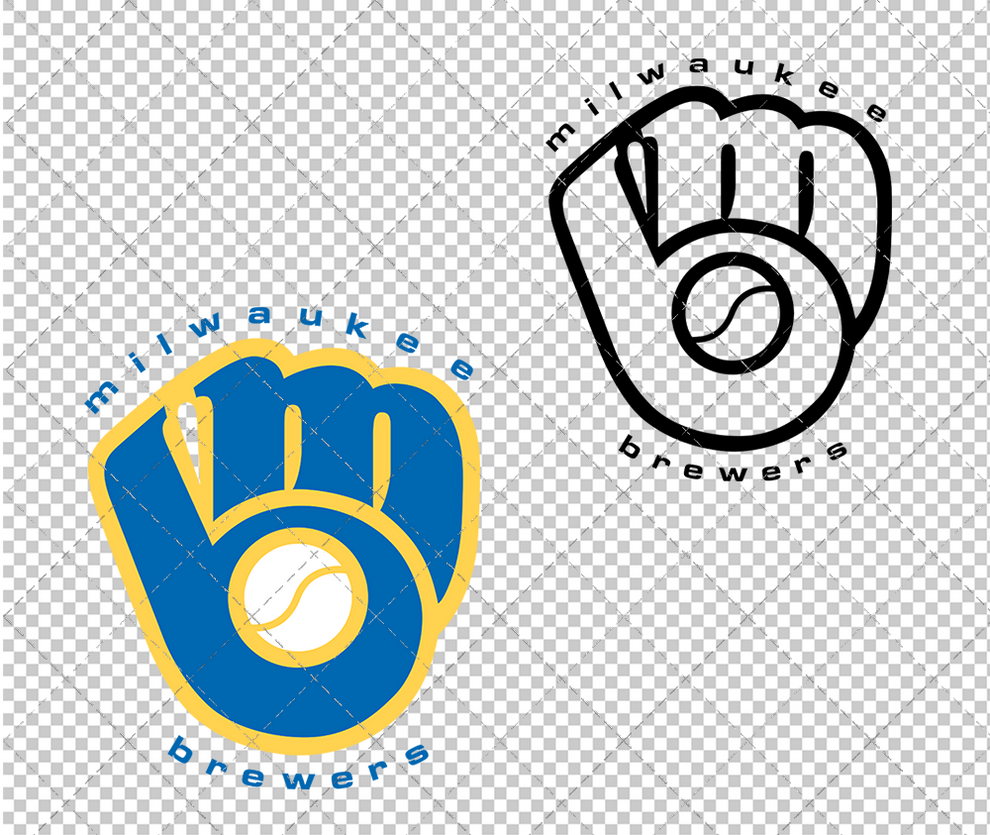 Milwaukee Brewers Alternate 1978, Svg, Dxf, Eps, Png - SvgShopArt